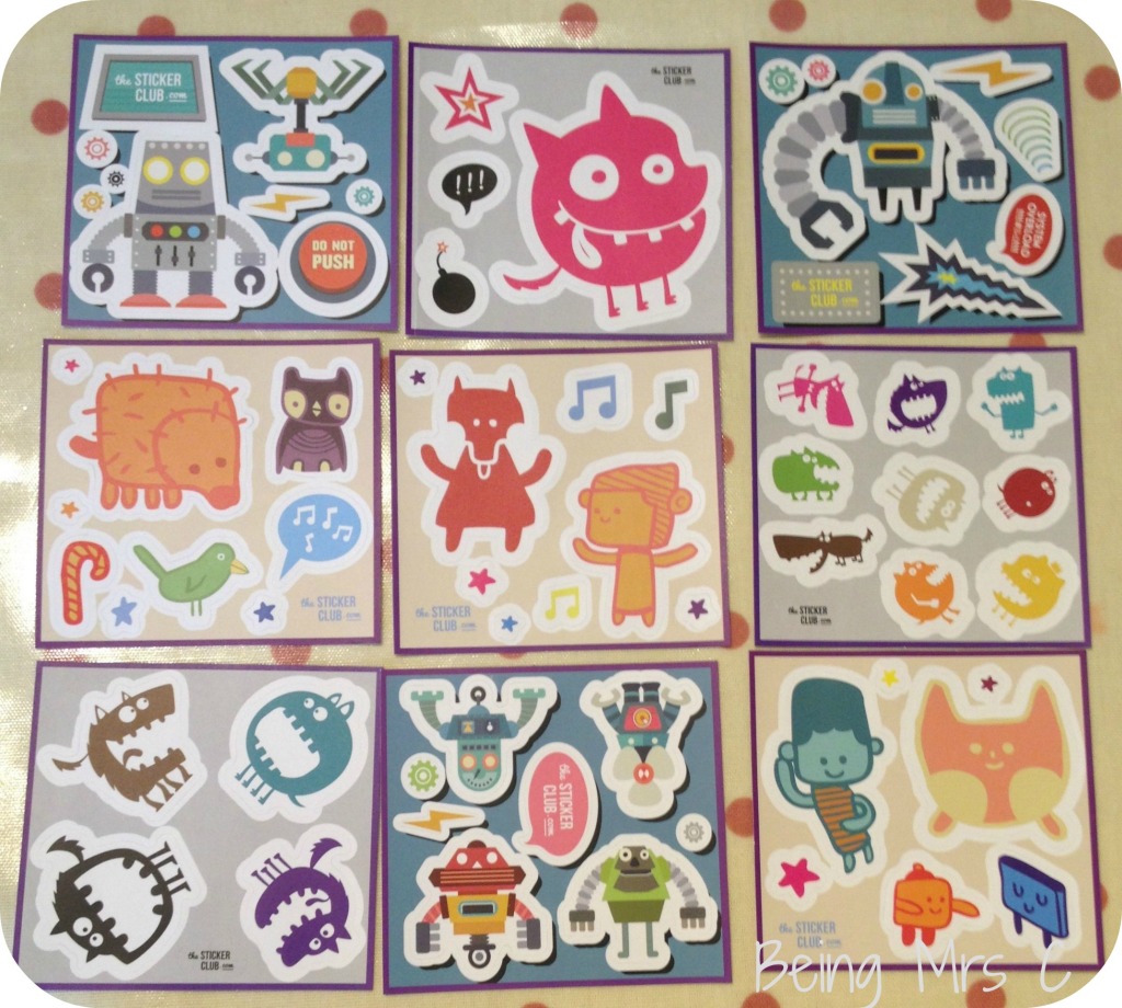 Review: The Sticker Club - Being Mrs C