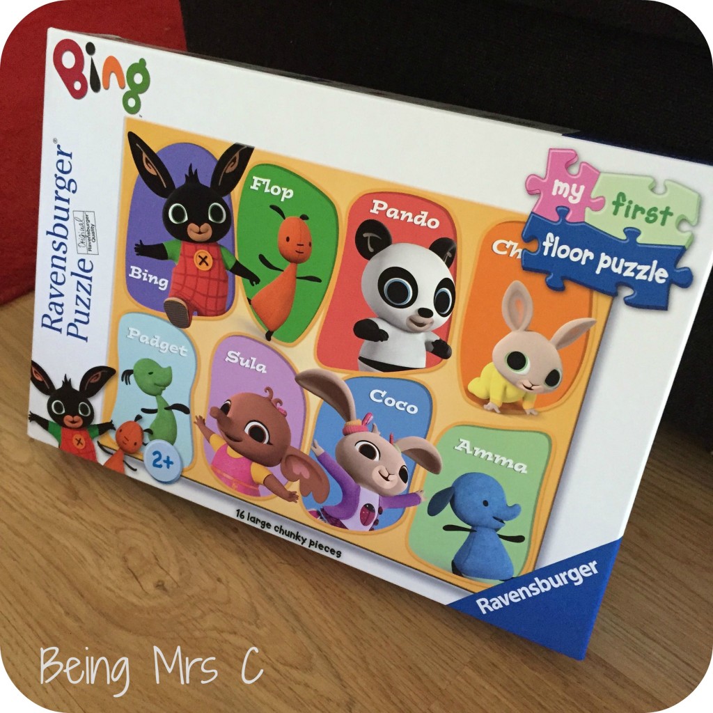 Review: Bing Floor Puzzle from Ravensburger - Being Mrs C